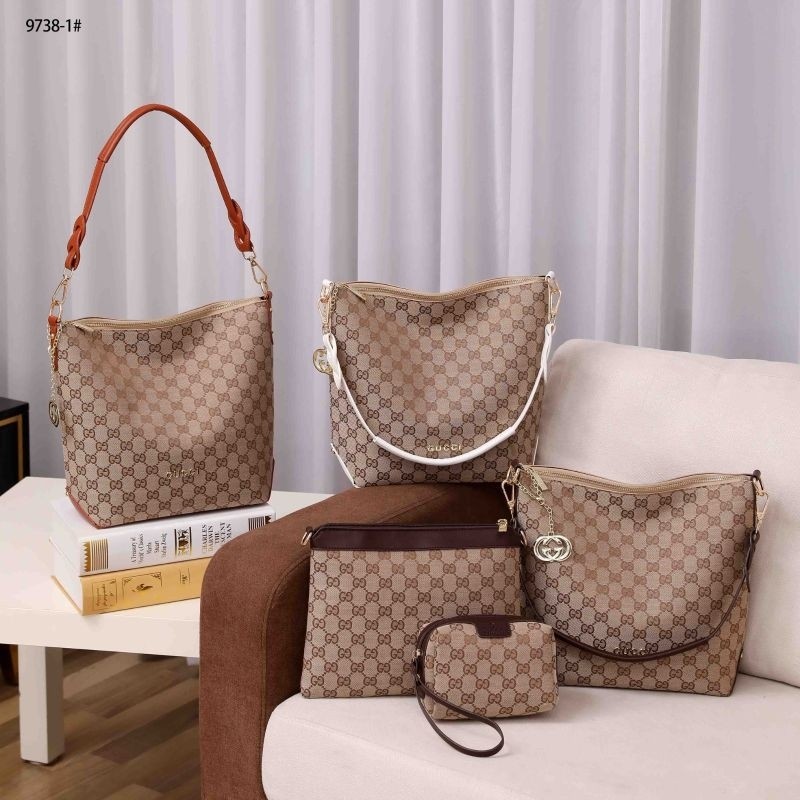 Jual G 9738-1 Canvas Hobo Shoulder Bag HRA KTA | Shopee Indonesia