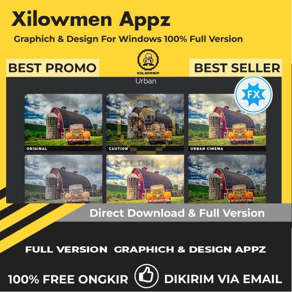 Jual [Full Version] ON1 Effects 20 Pro Design Graphics Lifetime - Efek ...