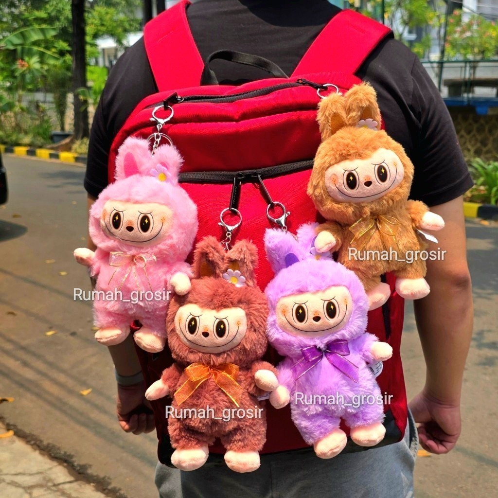 Jual Gantungan Kunci Boneka Labubu The Monsters Exciting Macaron Labu ...
