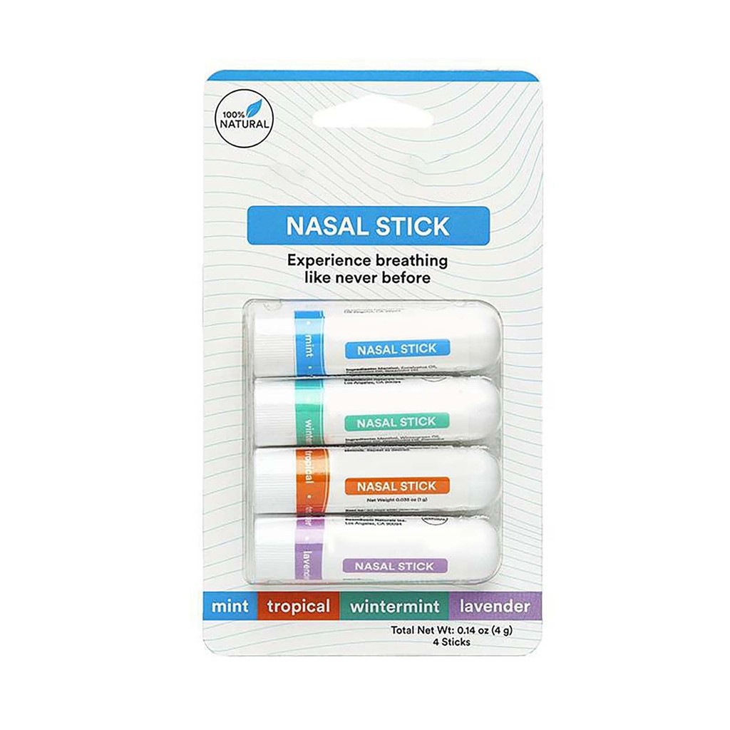 Jual Nasal Stick (4 Pack) Boosts Focus + Enhances Breathing Provides ...