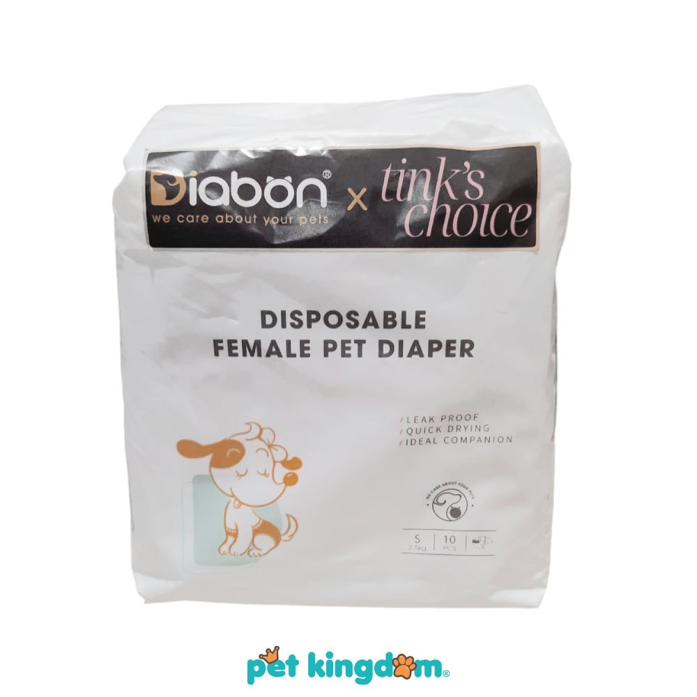 Jual Pet Kingdom Diabon x Tinks Choice Ukuran S Set 10 Pcs Popok Anjing ...