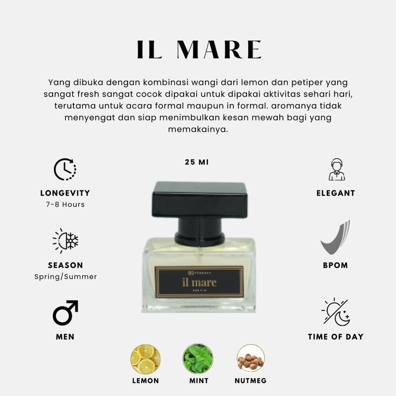 Jual Farbash il mare - Parfum Pria 25 ML | Shopee Indonesia