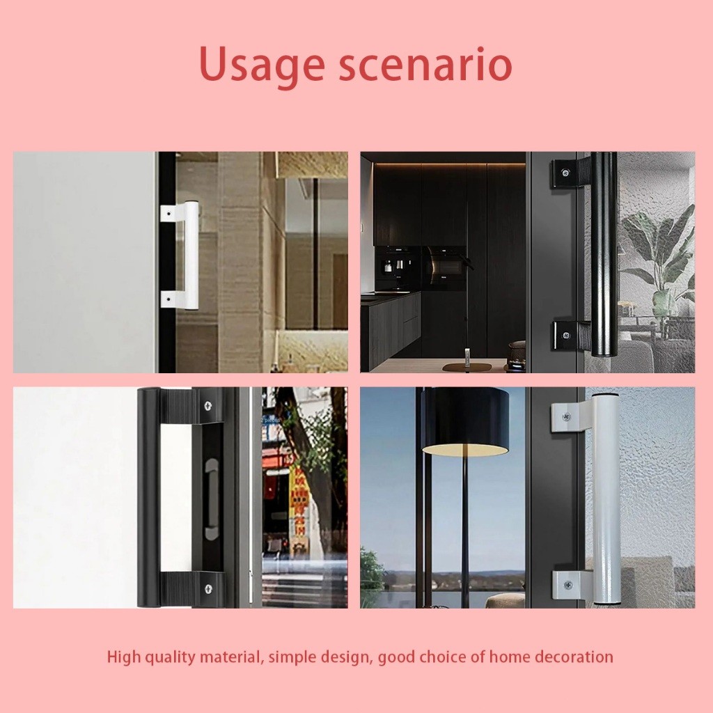 Jual Pull Handle Pintu Aluminium Tarikan PullHandleSwing Geser Sliding ...