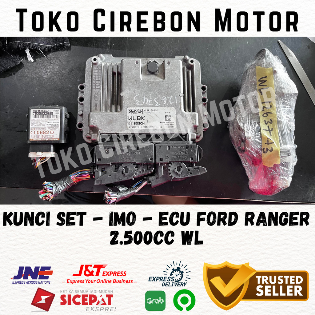 Jual ECU Ford Everest Ranger Mazda BT50 Immobilizer Key Kit WL original ...
