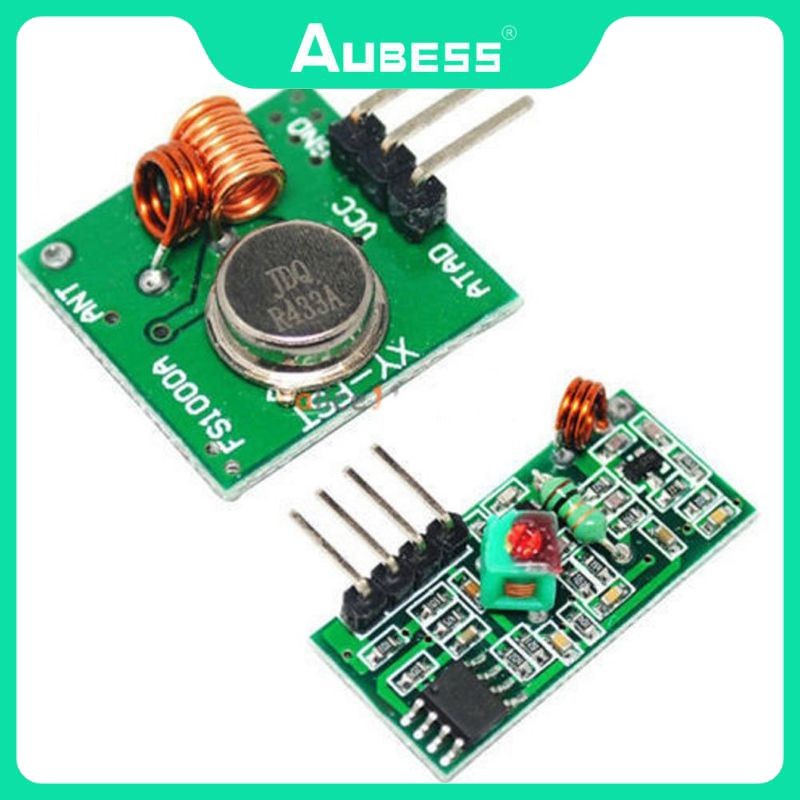 Jual 433Mhz RF Transmitter Receiver Modules Super Regenerative Wireless Chip For Arduino/ARM/MCU ...