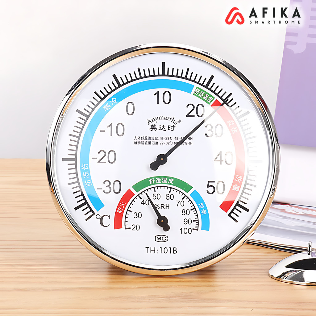 Jual Analog Thermometer Hygrometer Temperature Humidity | Shopee Indonesia