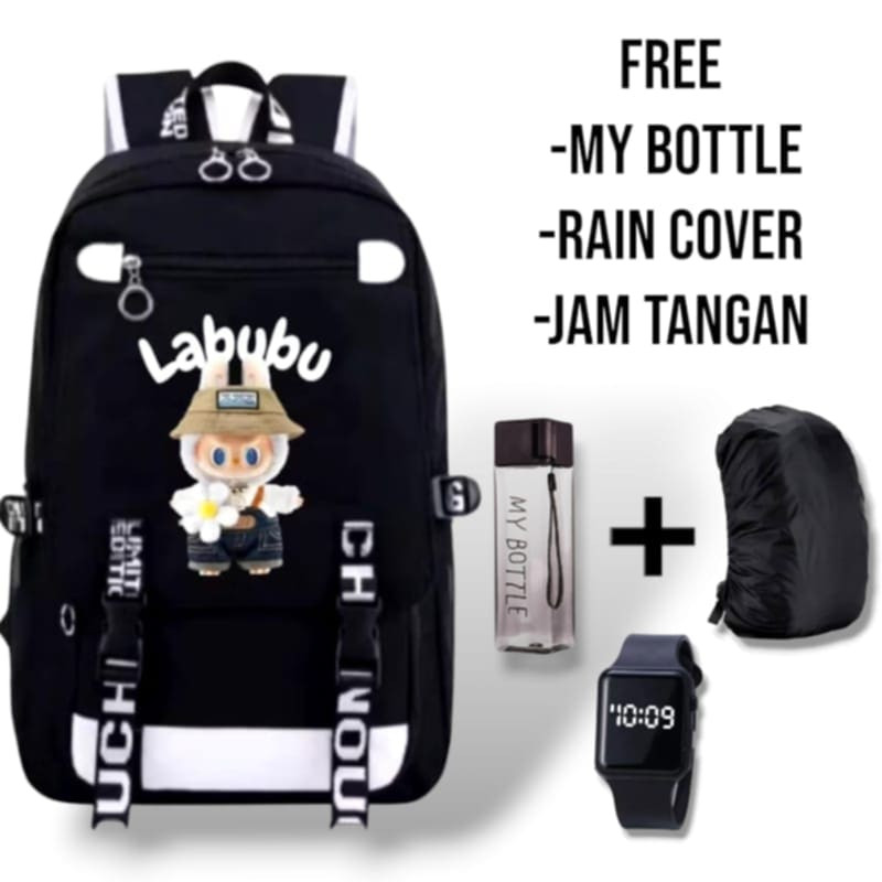 Jual HB - TAS RANSEL SEKOLAH ANAK LAKI LAKI PEREMPUAN SD TK MOTIF LABUBU TAS ANAK SEKOLAH BANYAK ...