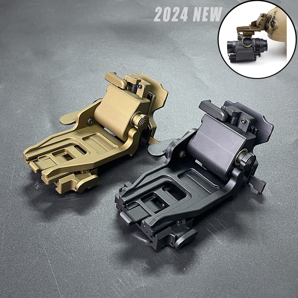 Jual 2024 New Low Profile NVG Helmet Mount Flip-up Adjustable Dovetail ...