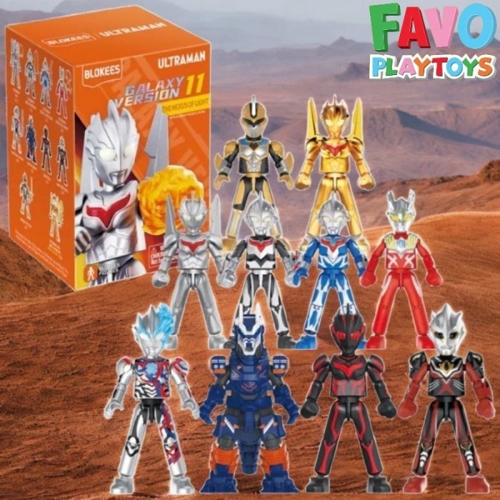Jual BLOKEES GV11 Ultraman Galaxy Version 11 The Nexus Of Light Series ...