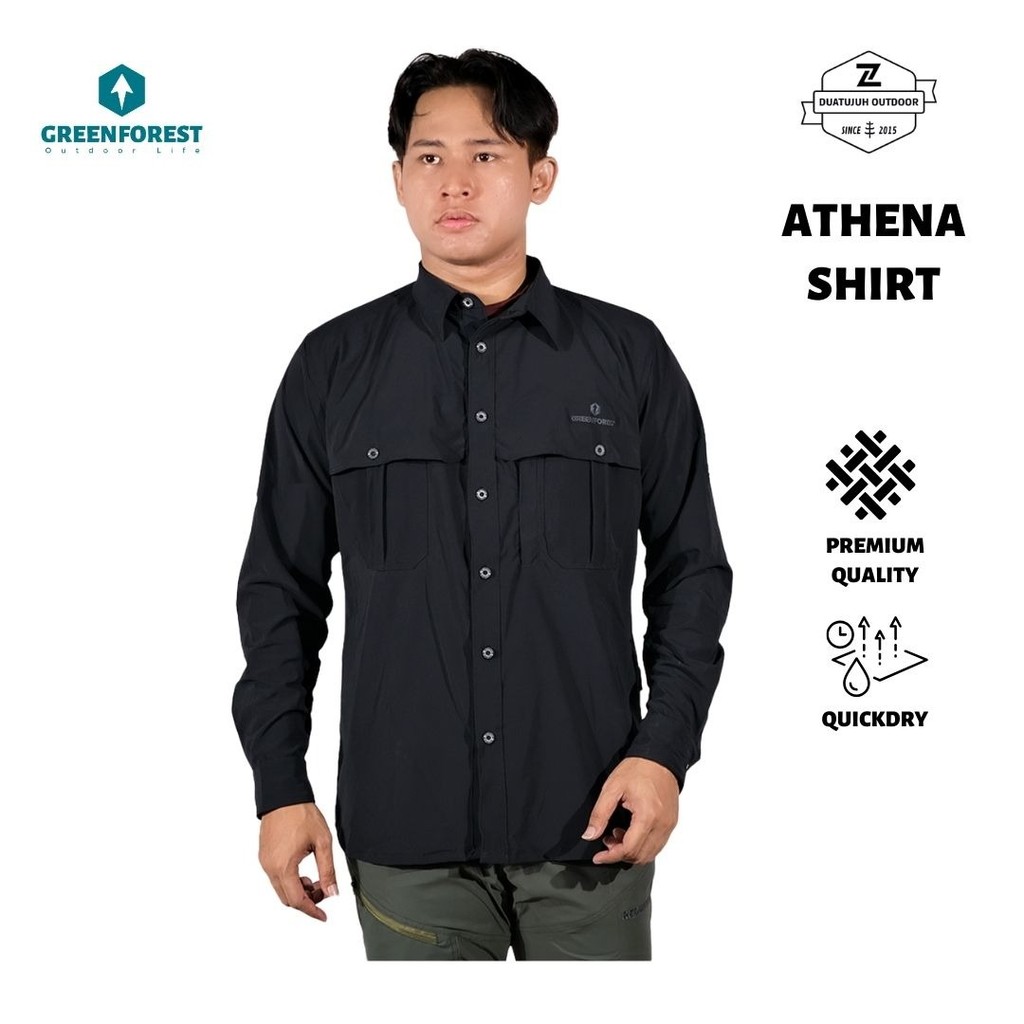 Jual Greenforest Athena Kemeja Outdoor Lapangan - Kemeja PDL Outdoor Original | Shopee Indonesia