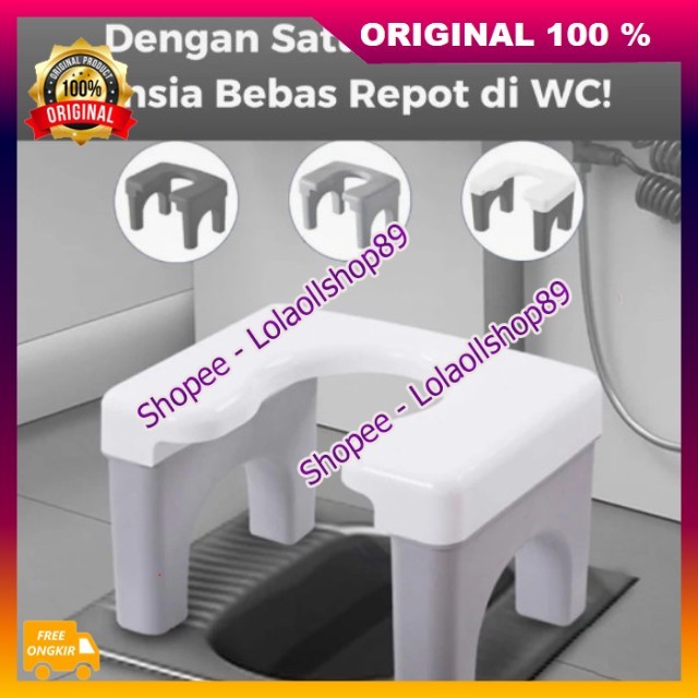 Jual Toilet Kursi Jongkok Wc Portable Duduk Kursi Toilet Duduk Lansia ...