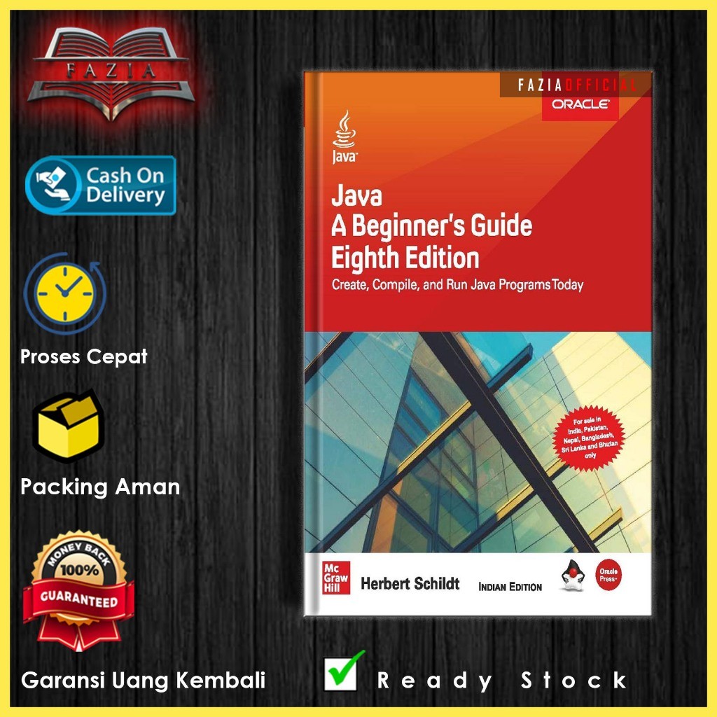 Jual Java : A Beginner's Guide Eighth Edition - Herbert Schildt (English) | Shopee Indonesia