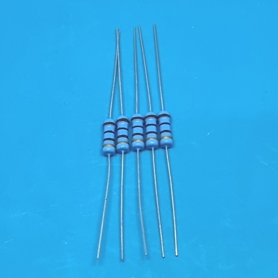 Jual 10Pcs 100 Ohm 101 Ohm 0.5W 1/2W 5% Blue Carbon Film Resistor ...