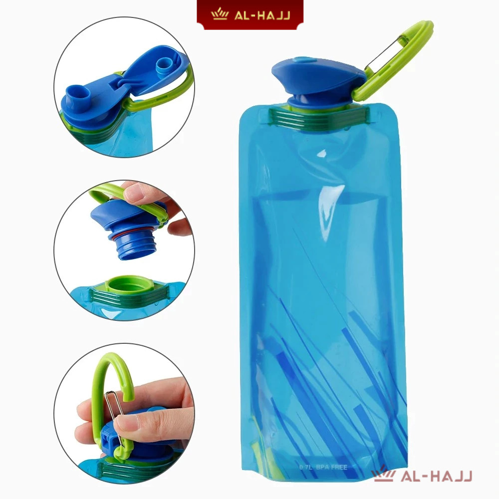 Jual AL HAJJ TaffSPORT Botol Minum Lipat/camping hiking drinking bottle ...