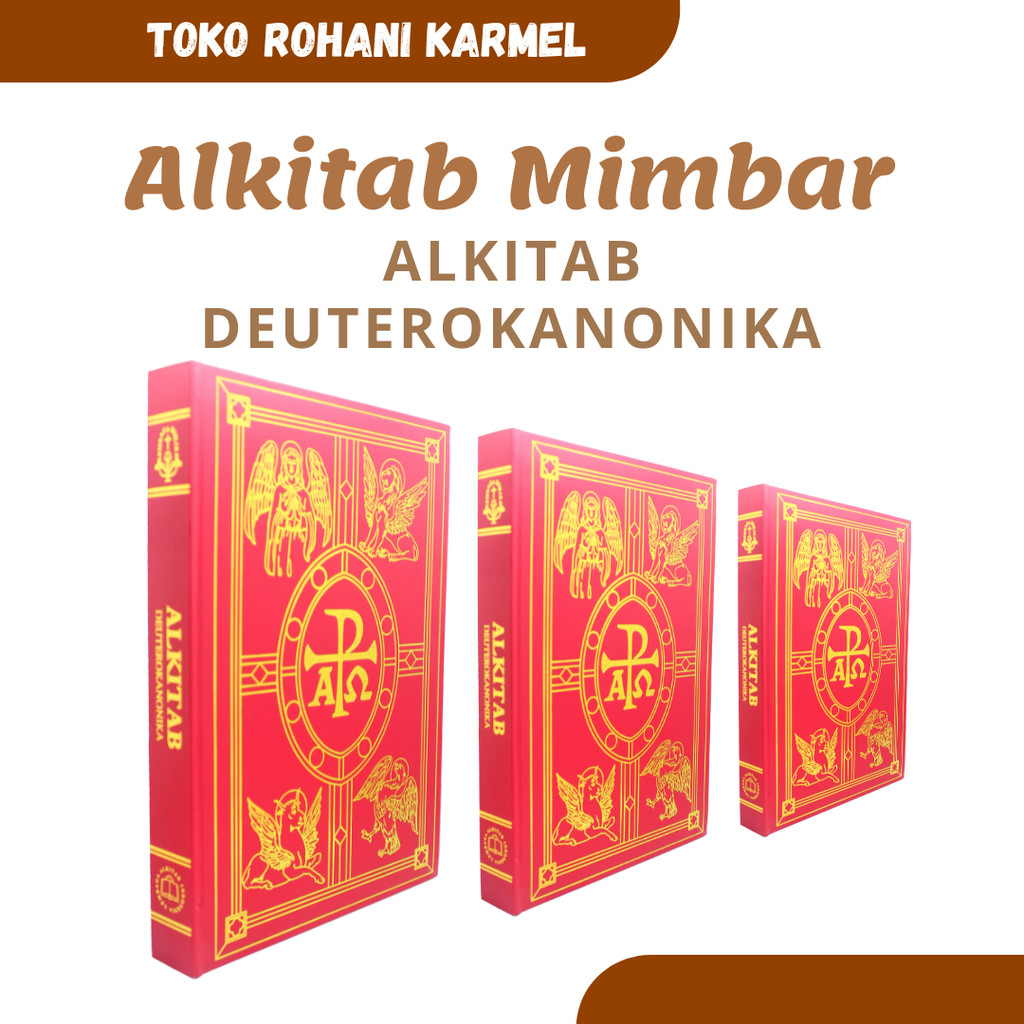 Jual ALKITAB MIMBAR KATOLIK / ALKITAB DEUTEROKANONIKA / ALKITAB ...