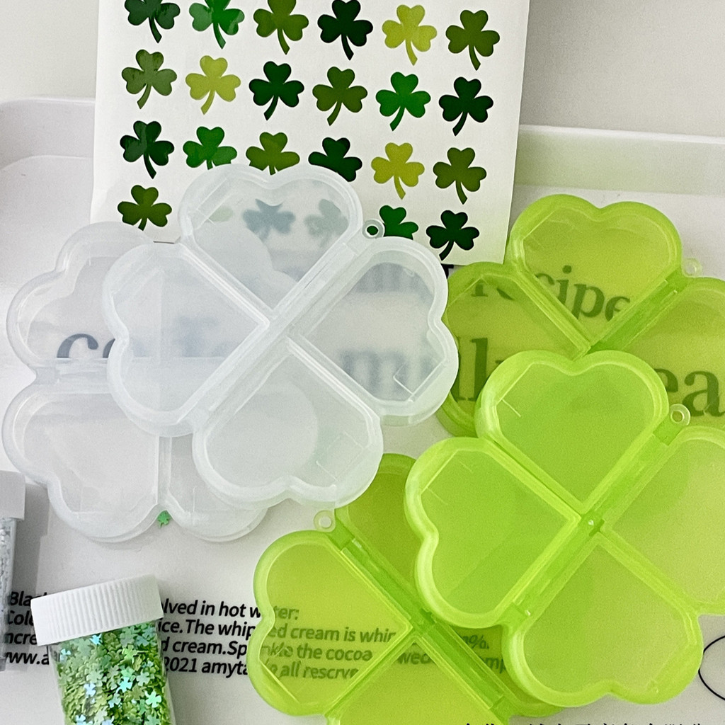 Jual [HARU] Four-Leaf Clover Series Storage Box Kotak Penyimpanan ...