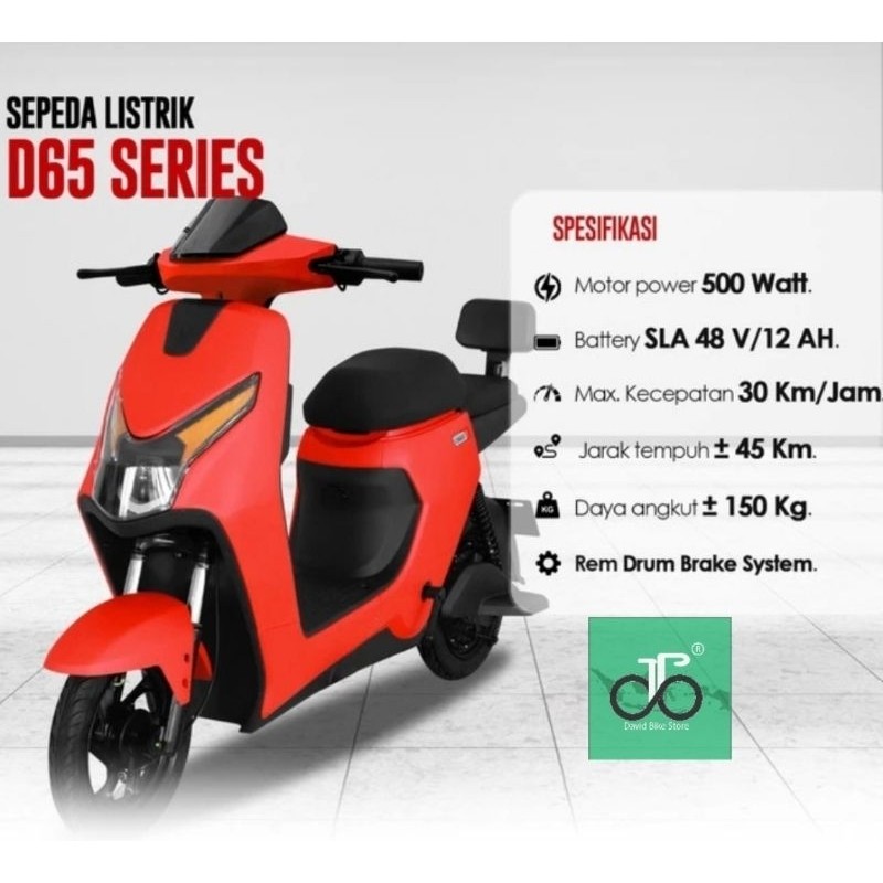 Jual Sepeda Listrik Uwinfly D65 (D-65) | Shopee Indonesia