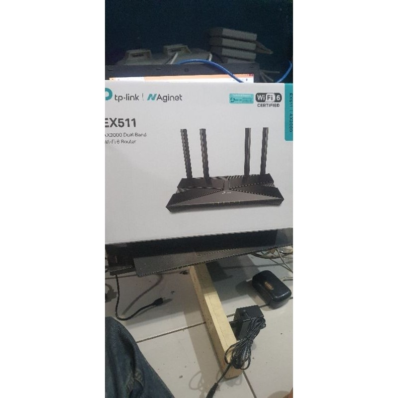 Jual Tp-link EX511 AX3000 Dual Band Wifi 6 Router gigabit Like New ...