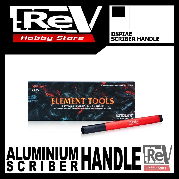Jual SCRIBER CHISEL HANDLE GRIP PANEL LINE ALUMINIUM DSPIAE MODELKIT ...
