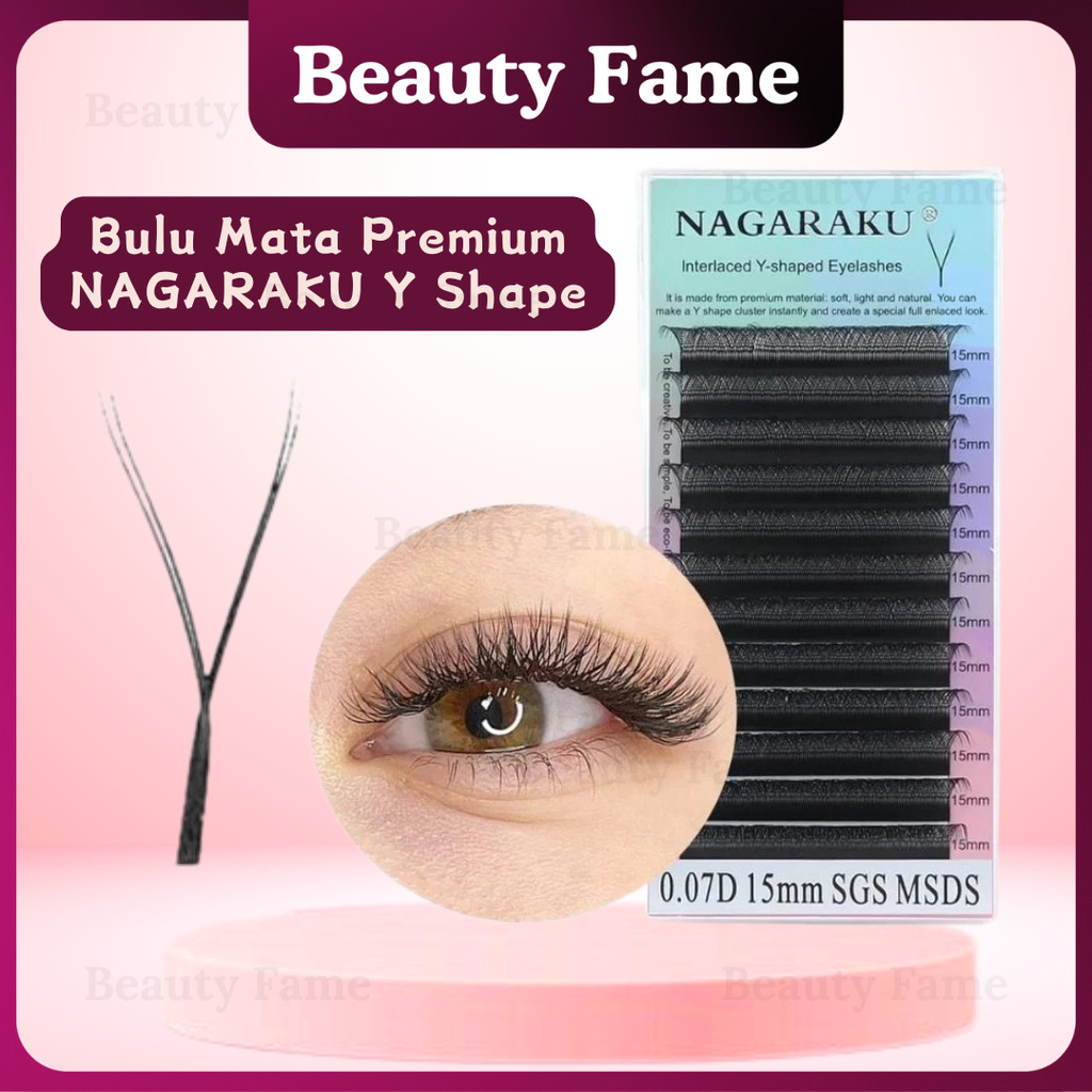 Jual Beauty Fame **GARANSI 1 TAHUN** Nagaraku Meshy Interlaced Y-Shape ...