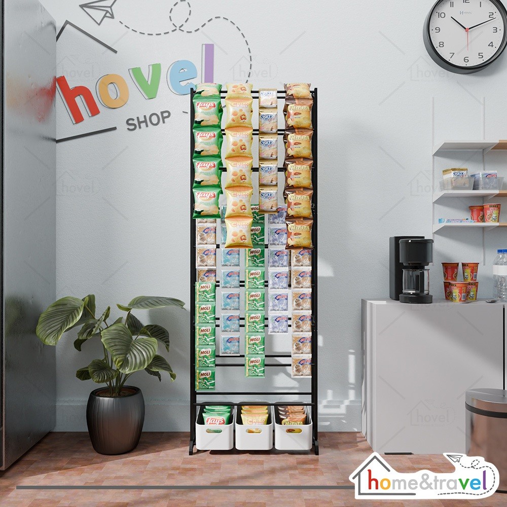 Jual Rak Chiki Serbaguna Susun Display Jualan Toko Keranjang Snack ...