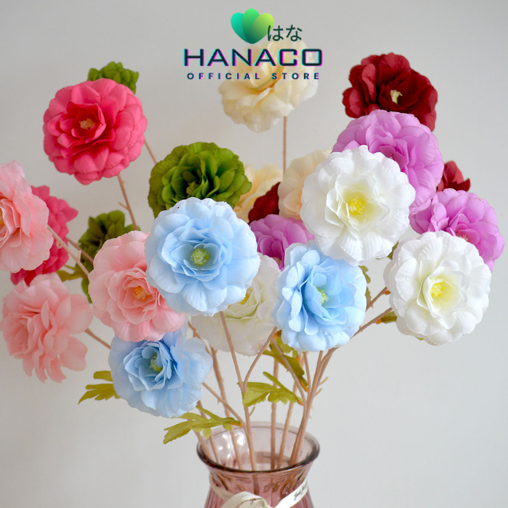 Jual HANACO - C18 ULU-ULU Artificial Bunga Mawar Panjang 65cm Diameter ...