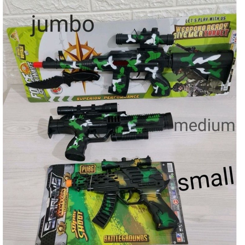 Jual Mainan pistol mainan tembakan ada pisau mainan anak laki laki ...