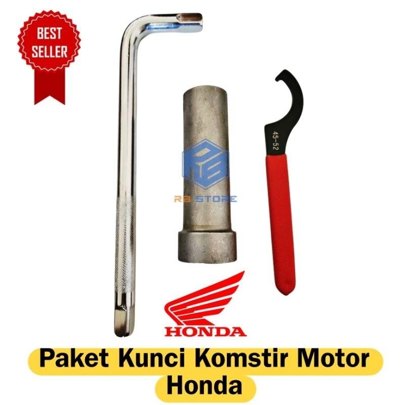 Jual Paket Kunci Komstir Motor Honda Kunci Shock 32mm Segi 8 Kunci ...