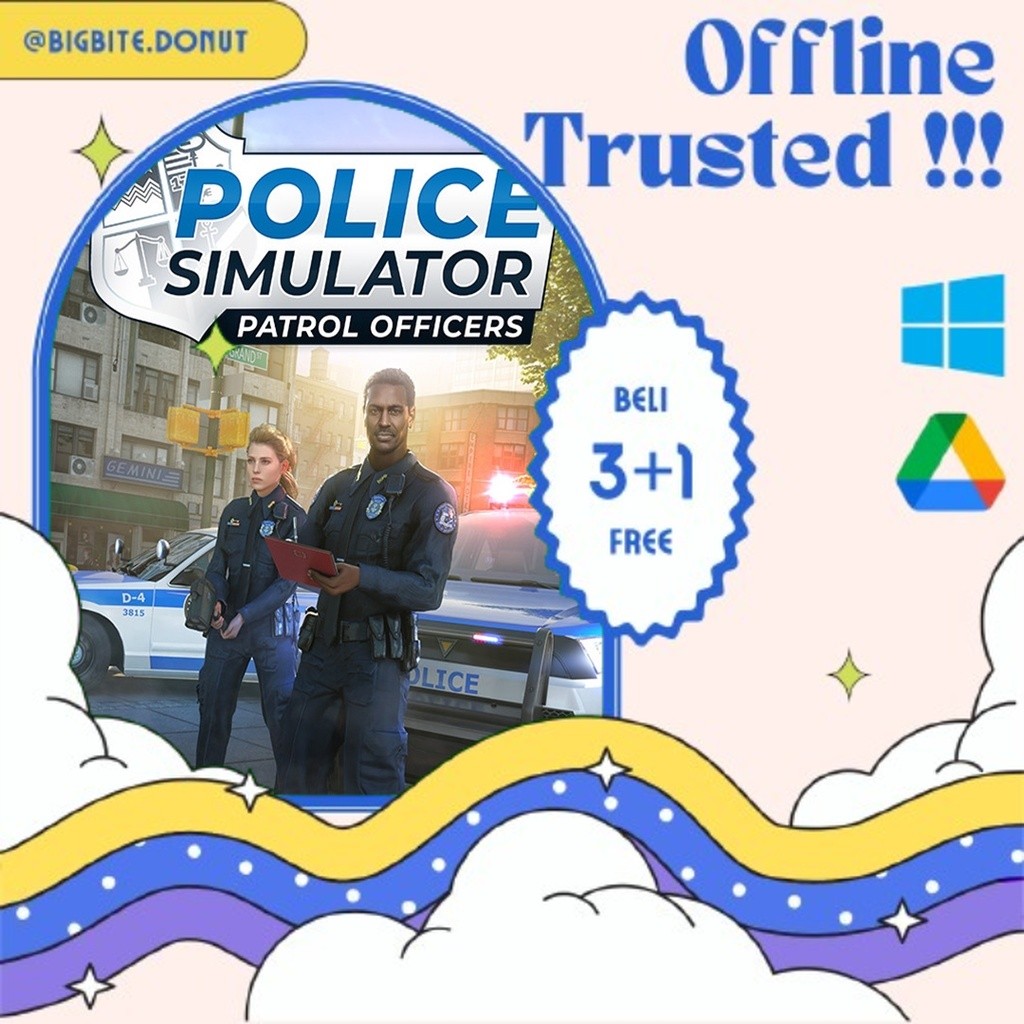 Jual Police Simulator Patrol Officers (Game PC Simulation - Download ...