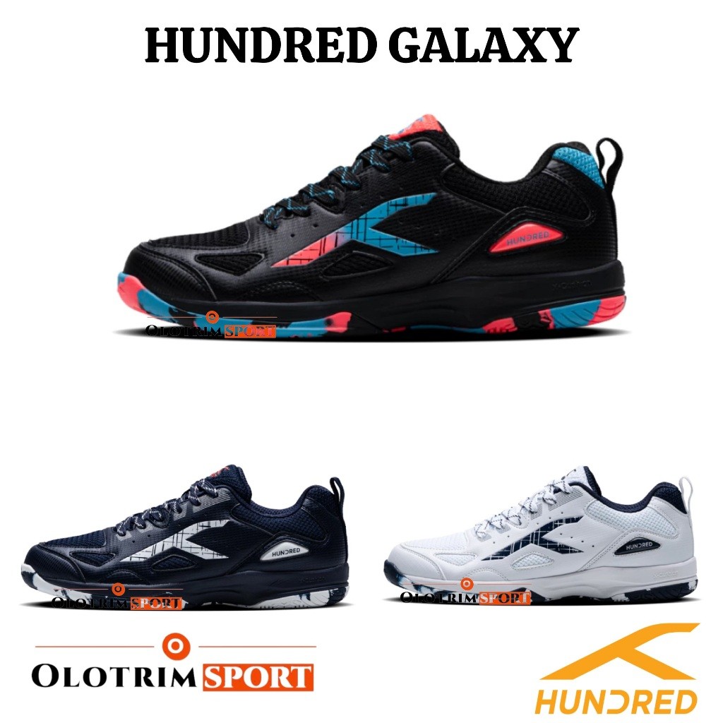 Jual Sepatu Badminton HUNDRED GALAXY 100% ORIGINAL HUNDRED | Shopee ...