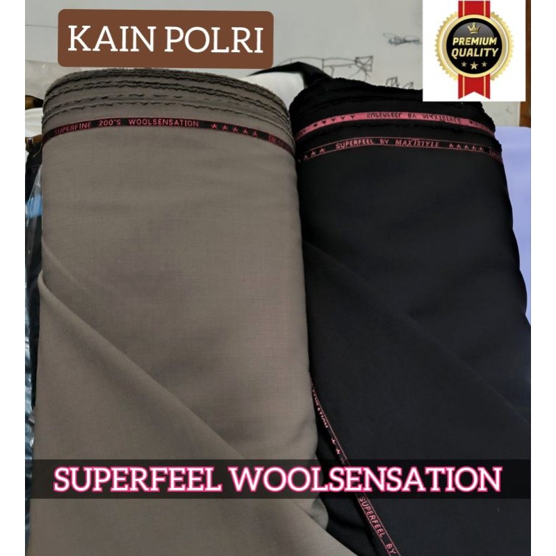 Jual Kain POLRI SUPERFL seragam dinas polri pdh pdu GRADE A premium ...