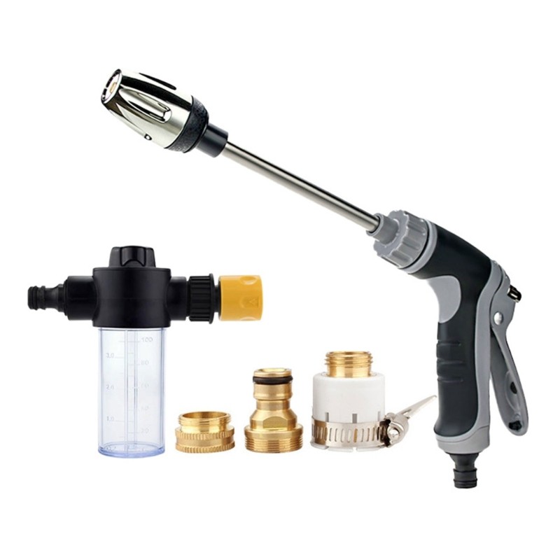 Jual High Pressure Garden Hose Nozzle, Adjustable Water Washer with ...