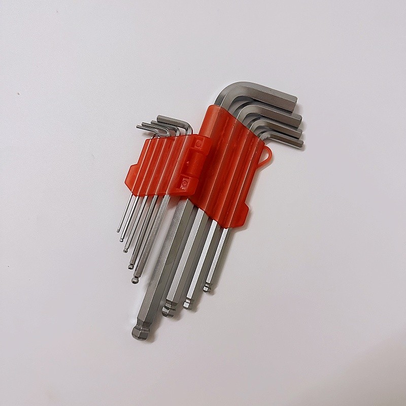 Jual Ball Head Allen Key Set Metric Hex Wrench CR-V Alloy Nickel ...