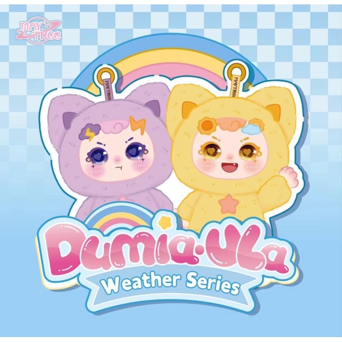 Jual Dumia Ula Weather Keychain Plush MAYTREE Selected ( SEALED FOIL ...