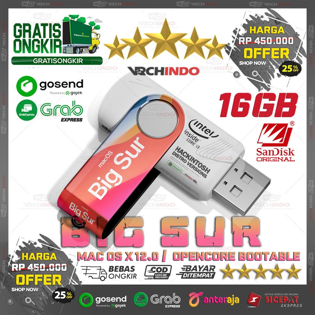 Jual MacOS BIG SUR - Mac OS X 11.0 | Hackintosh for Komputer PC Dekstop ...