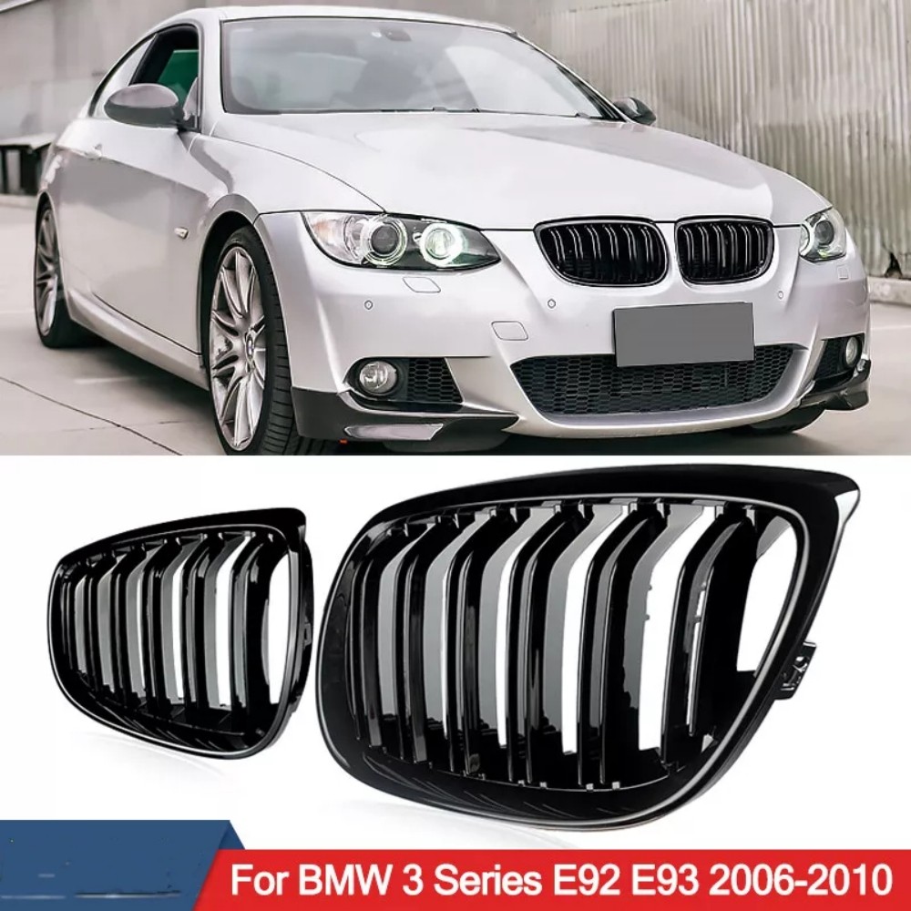 Jual 1Pair Front Bumper Kidney Grille For BMW E92 E93 M3 2006 2007 2008 ...