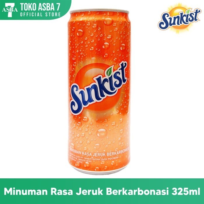 Jual SUNKIST ORANGE 325ML | Shopee Indonesia