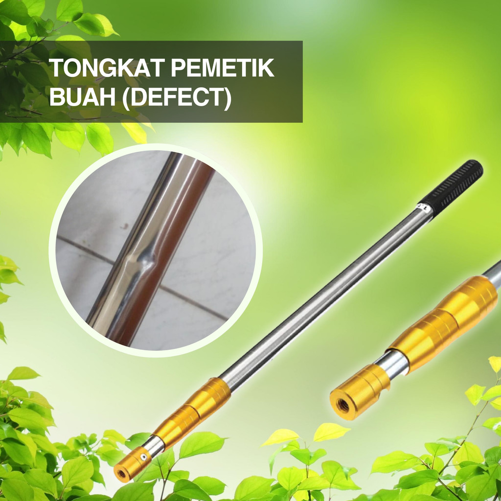 Jual DEFFECT Alat Bantu Pengambil Buah Dari Pohon Fruit Picker Tiang ...