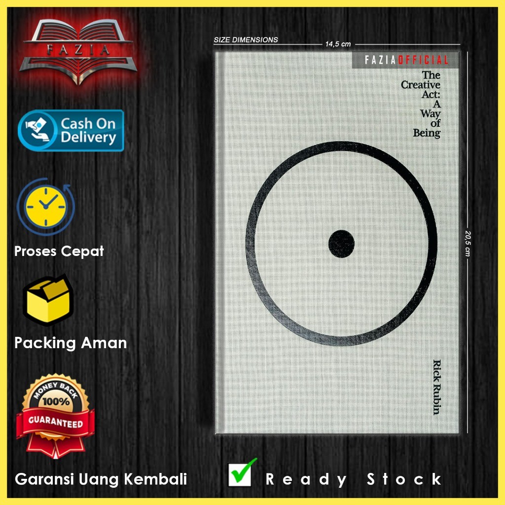 Jual The Creative Act: A Way of Being by Rick Rubin (English/Indonesia ...