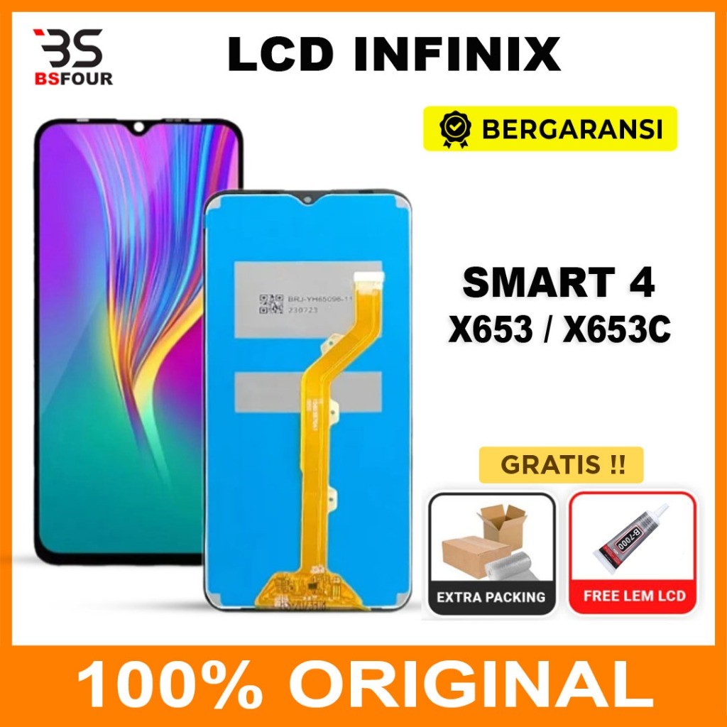 Jual LCD INFINIX SMART 4 / X653 / X653C FULLSET TOUCHSCREEN ORIGINAL ...