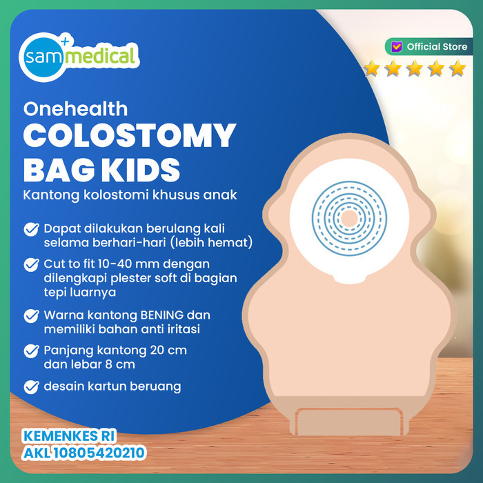 Jual One Health Colostomy Bag Anak / Kantong Kolostomi Anak Ostomy ...