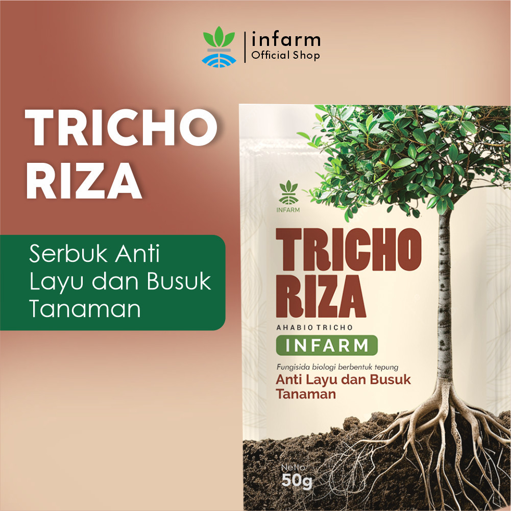 Jual INFARM - Tricoderma Pupuk Organik Serbuk Pupuk Anti Jamur Pembasmi ...