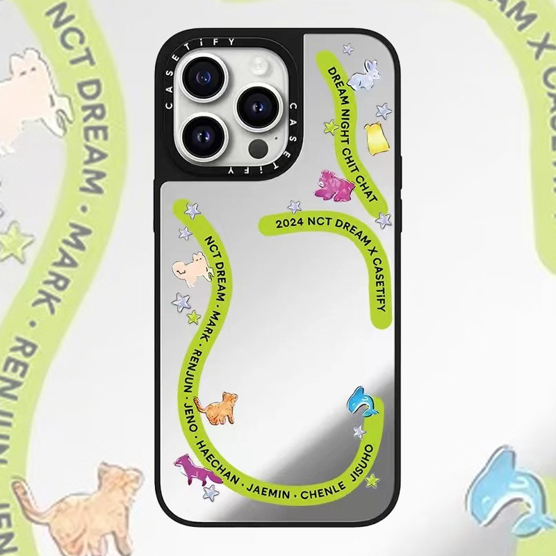 Jual CASETIFY PC Sliver Black Mirror Hard Phone Case For iPhone 16 15 ...