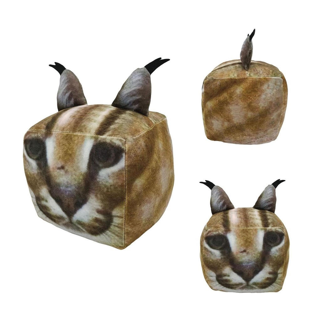 Jual 19CM Raise A Floppa Plush Toys Cute Soft Stuffed Cartoon Game 3D ...