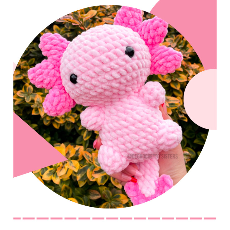 Jual Ajolote rosa - PDF Pattern / Pola Rajut Bukan Boneka | Shopee ...