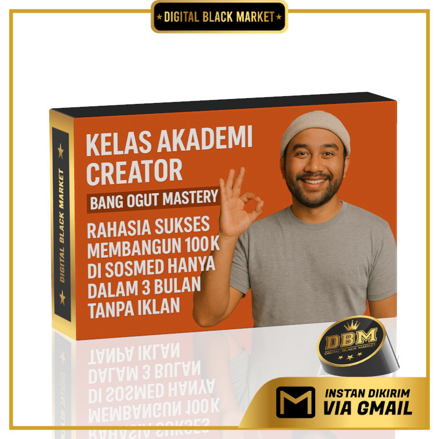 Jual ID118002 - Kelas Akademi Creator - Bang Ogut Mastery Rahasia Sukses Membangun 100K Di ...