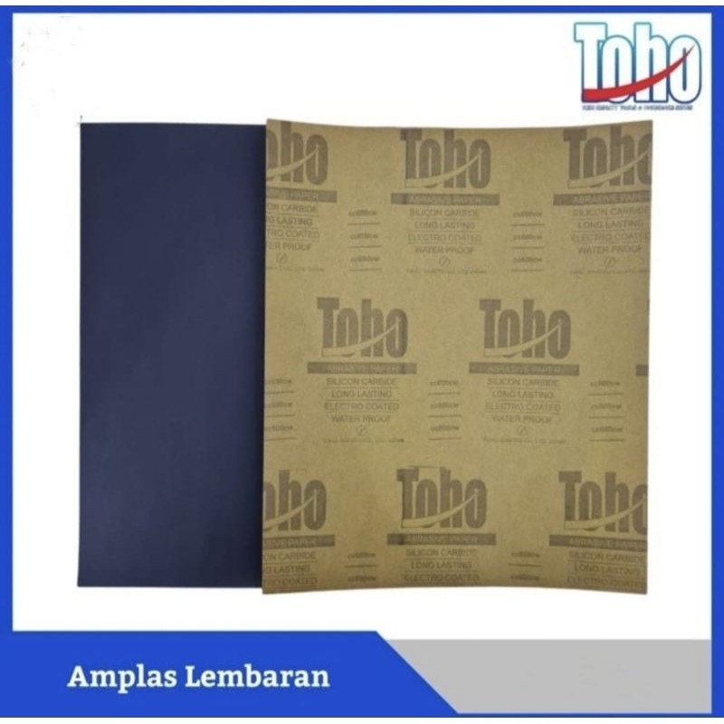 Jual AMPLAS GOSOK AMPLAS LEMBARAN TOHO WATERPROOF AMPLAS ANTI AIR ...