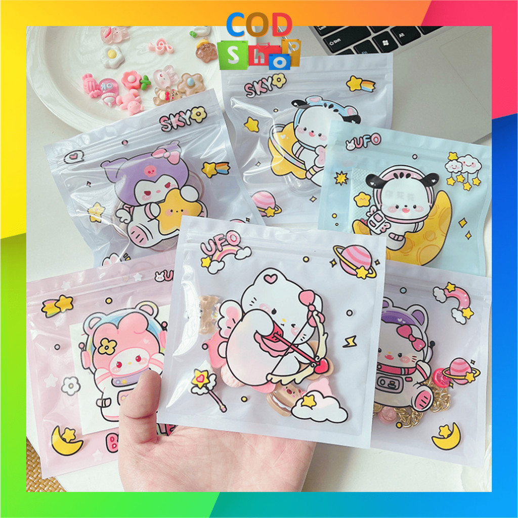Jual Cod - 6594 Kemasan Permen Kue Serbaguna / Plastik Klip Mini Lucu ...