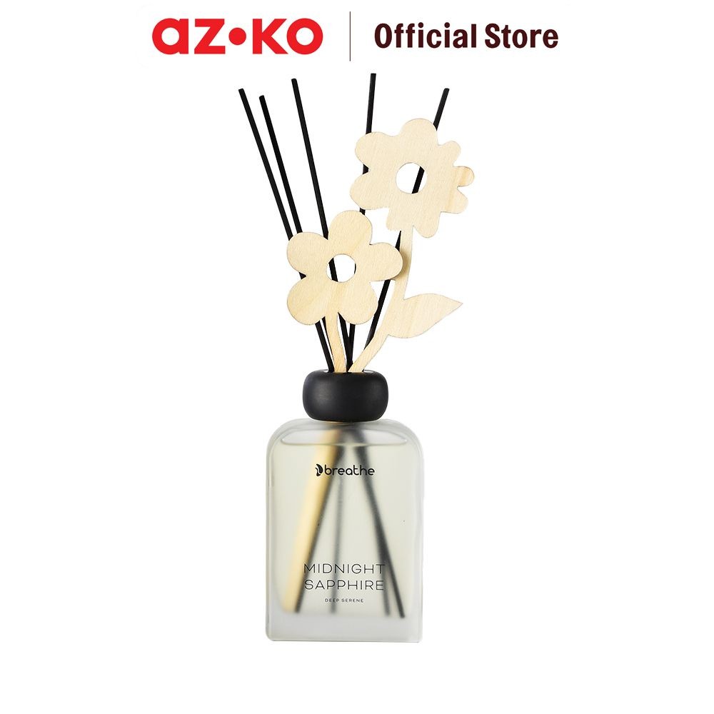 Jual AZKO Breathe 200 ml Midnight Sapphire Reed Diffuser Rattan Sticks ...