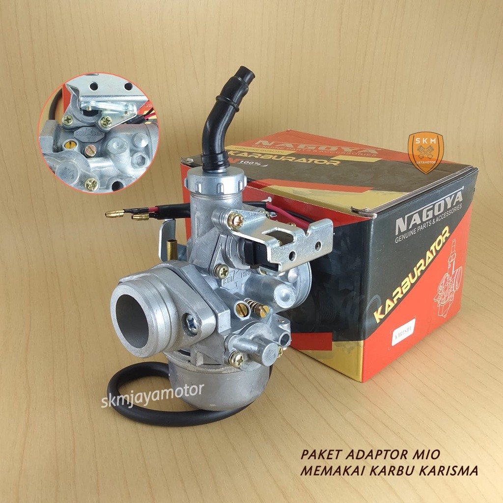 Jual Paket Karbu Karisma Plus Adaptor Mio | Shopee Indonesia